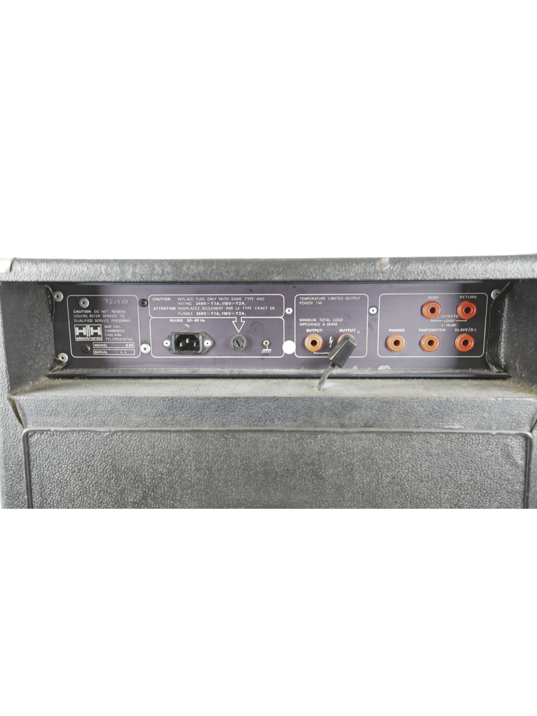 HH Electronics K-80 Keyboard Amplifier 100W - UK - Premier Guitars