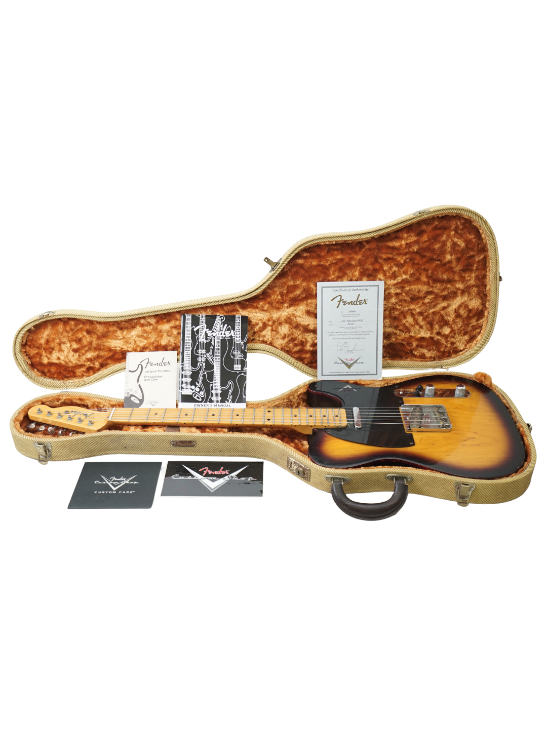 SOLD - Fender Custom Shop 50's Telecaster NOS - USA 2012 - Premier Guitars