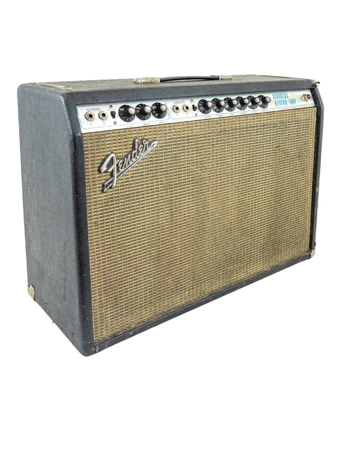 SOLD - Fender Vibrolux Reverb Amp - Silverface – USA 1977 - Premier Guitars